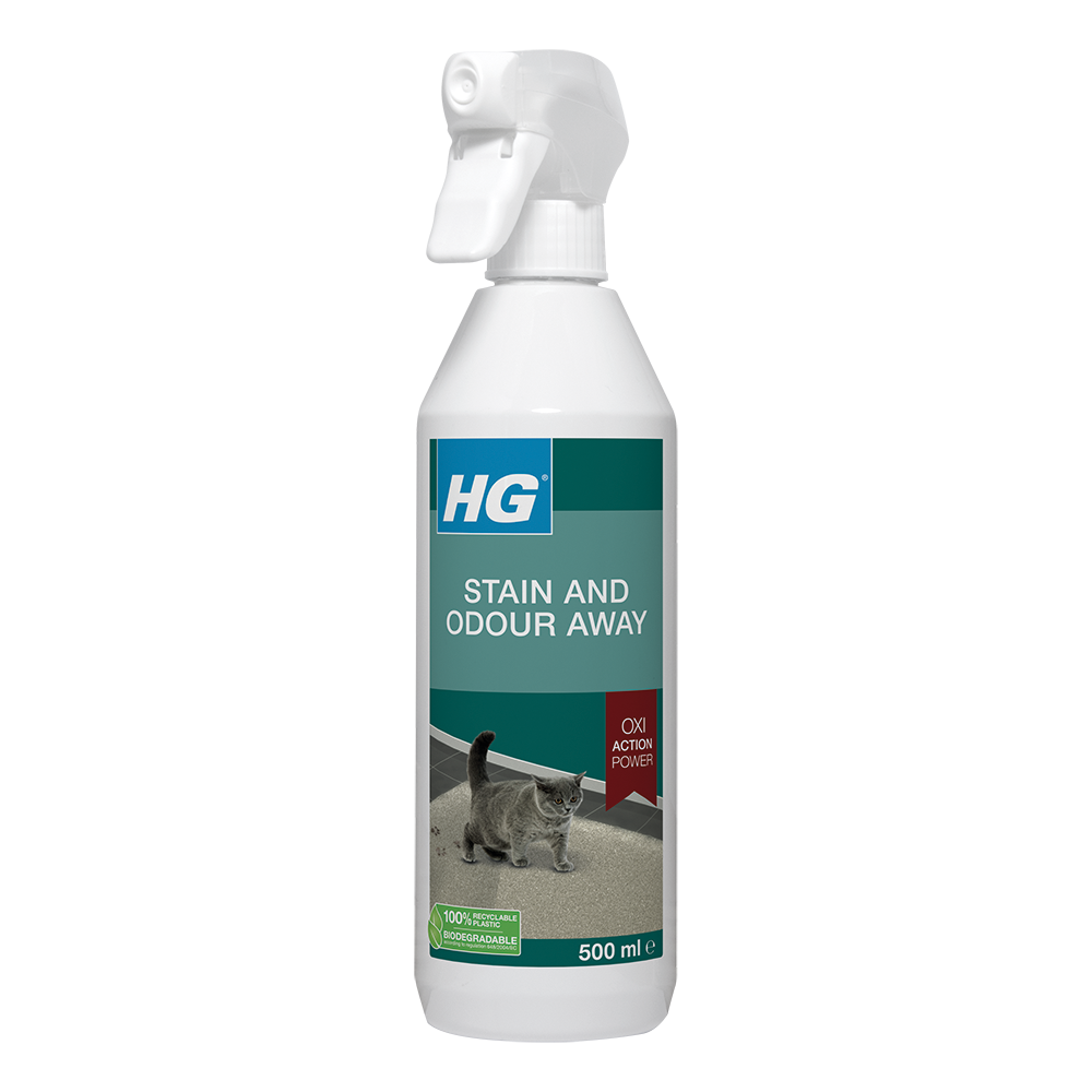 HG stain & odour away for cats | the odour and stain remover for cats
